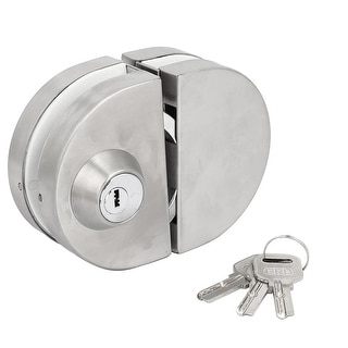 12mm Thickness Stainless Steel Oval Shape Push Pull Sliding Glass Door ...