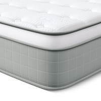 Queen Mattresses, 10" Innerspring Hybrid Queen Size Mattress, Pressure ...