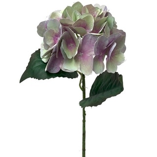 Lavender Natural Touch Hydrangea Stem Artificial Flower - Green - Bed ...