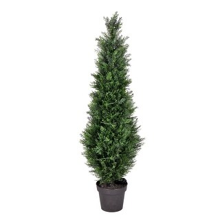 Vickerman 4' Green Cedar Everyday Tree - Bed Bath & Beyond - 20695031