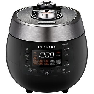 6-Cup (Uncooked) Twin Pressure Rice Cooker & Warmer | 12 Menu Options ...