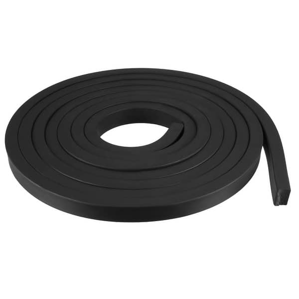 Solid Rectangle Rubber Seal Strip 15mm Wide 10mm Thick, 3 Meters Long ...