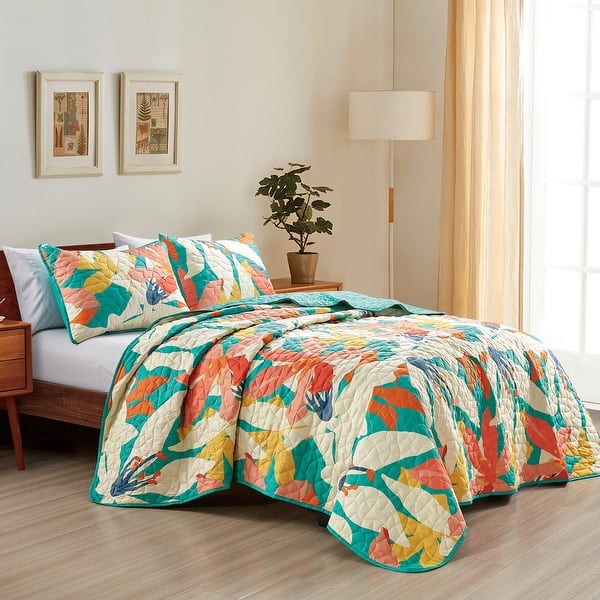 Laelia Luxury 3 Piece Bedspread - Bed Bath & Beyond - 38929387