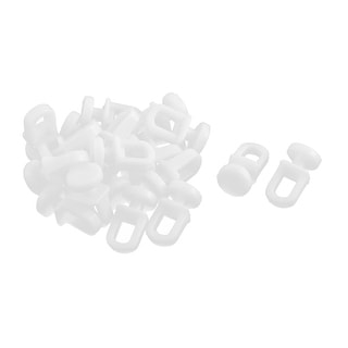 Plastic Window Curtain Track Rail Carrier Glide Rollers White 20mm ...