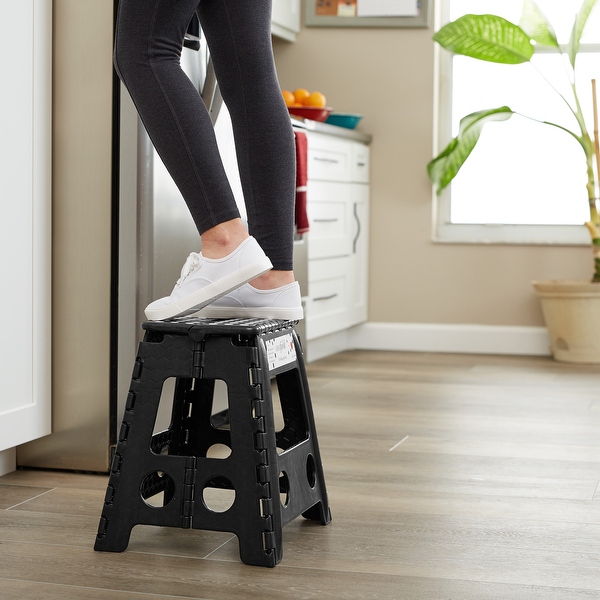 16 inch folding step stool store
