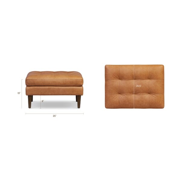 Poly and bark napa ottoman store