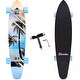 42 in. Coconut Tree Longboard Skateboard Drop Through Deck Complete ...
