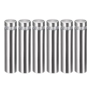 Glass Standoff Mount Stainless Steel Wall Standoff 12mm Dia 53mm Long 6 ...