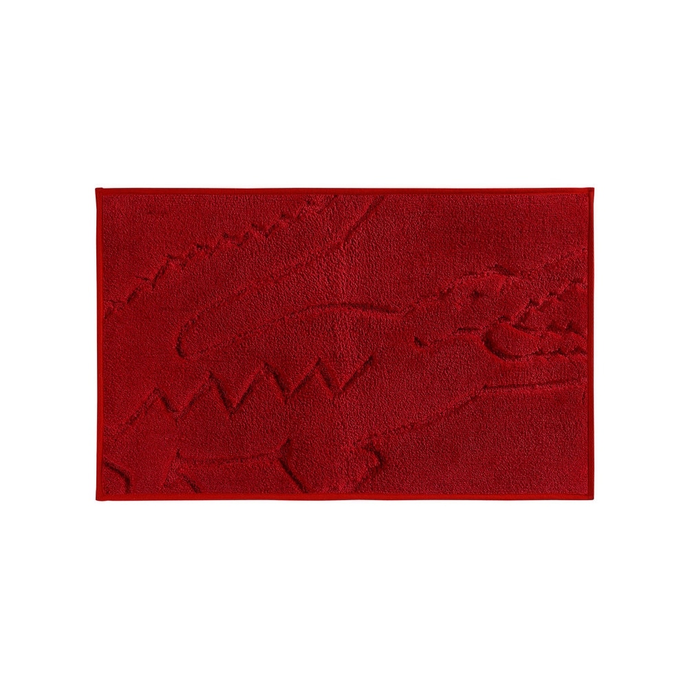 Red Lacoste Bathroom Rugs and Bath Mats - Bed Bath & Beyond