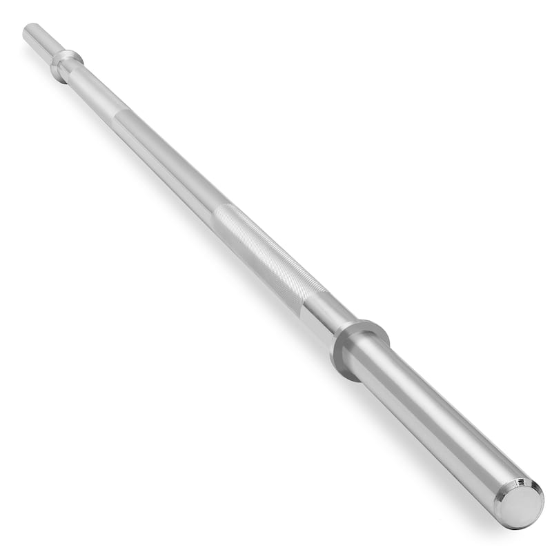 1in Standard Weightlifting Barbell Straight Bar - Overstock - 36718898
