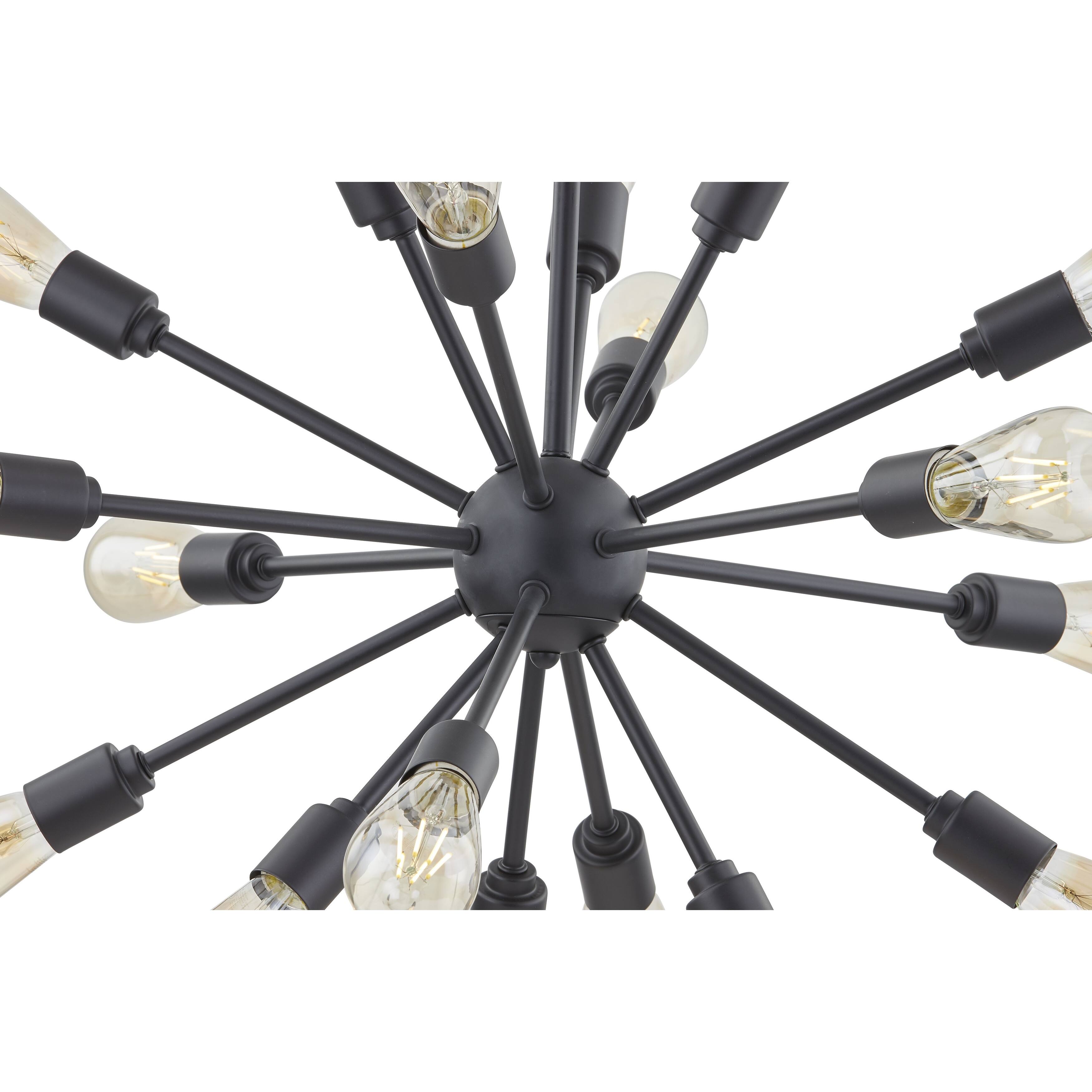 18 Light Sputnik Sphere Chandelier - 27.36"x74.45" - On Sale - Bed Bath ...