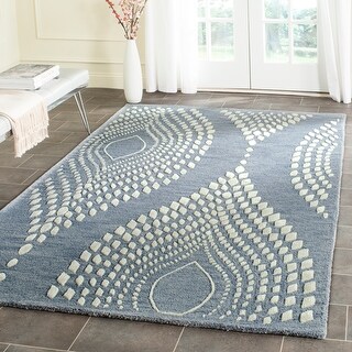 SAFAVIEH Handmade Bella Rella Modern Floral Wool Rug - On Sale - Bed ...