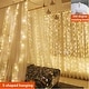 300 LED Curtain Fairy Lights with Remote, USB Plug in Copper Wire ...