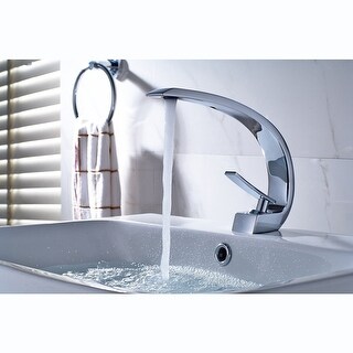 Copper Basin Waterfall Faucet - Bed Bath & Beyond - 34357115