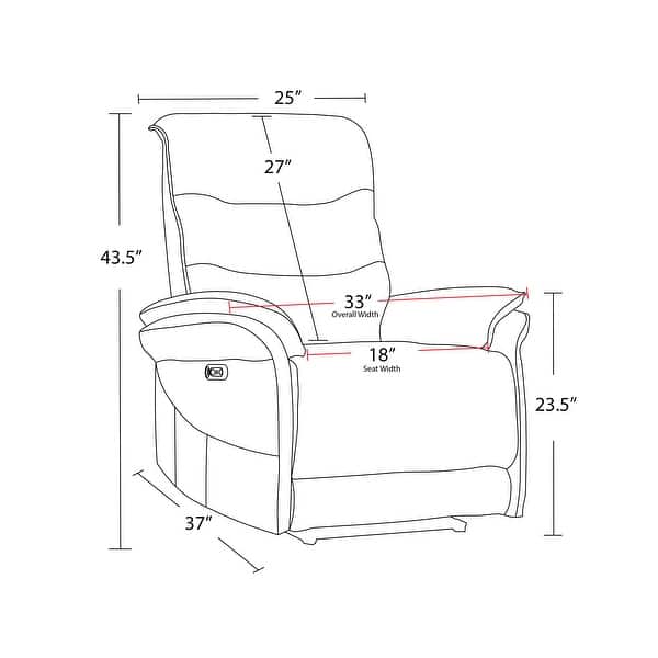 Fairview Home Zero Gravity Power Recliner - Bed Bath & Beyond - 39382716