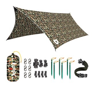Rain Fly, 12x10 Survival Camping Waterproof Tarp, Makes a Great ...