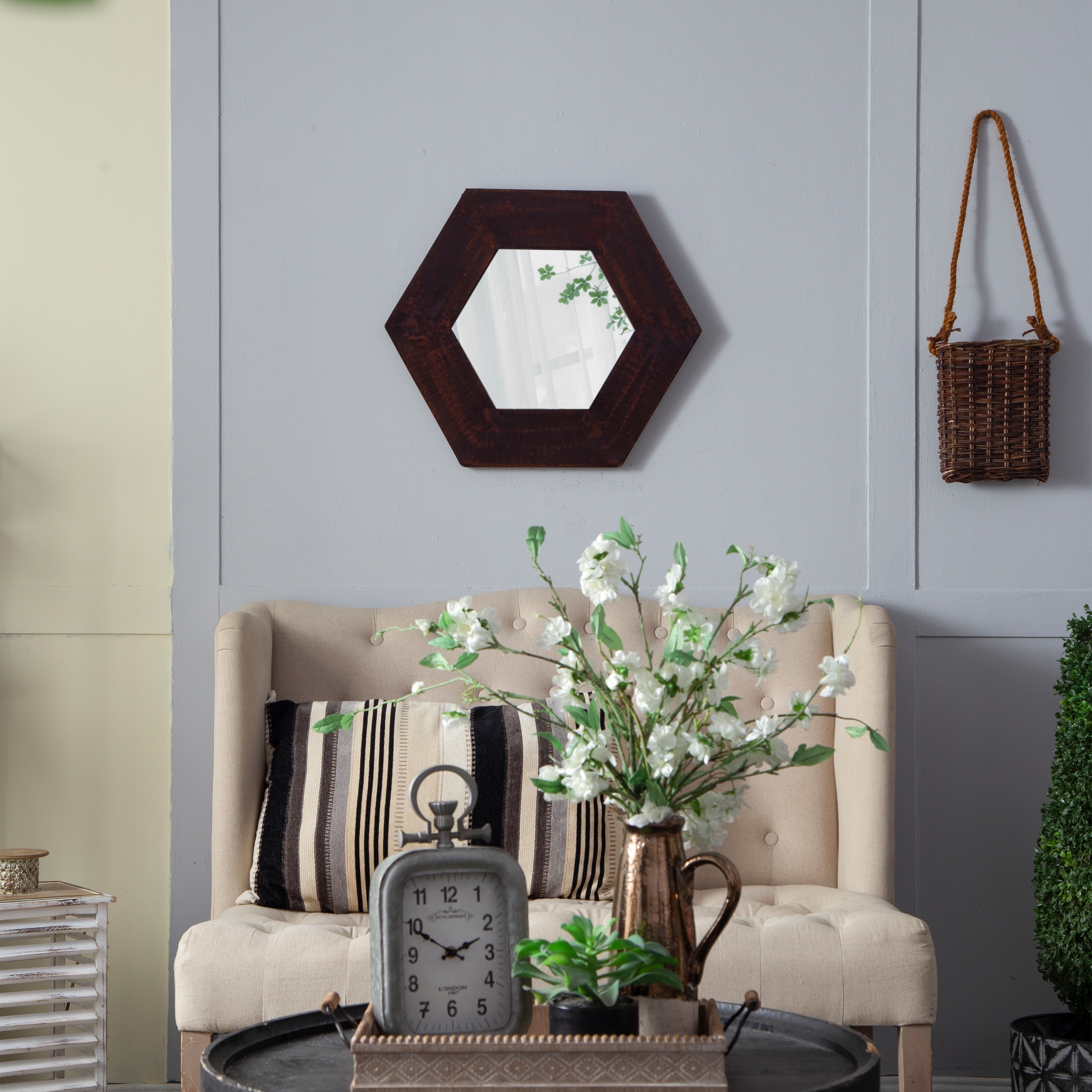 Hexagon Wall Mirrors - Bed Bath & Beyond