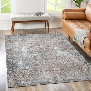 The Rug Collective Bohemia Machine Washable Area Rug - Bed Bath ...