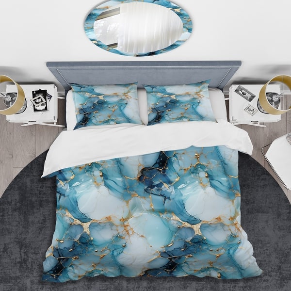 blue celestial bedding