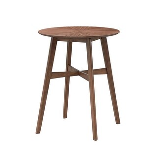 31.5 Inch Wooden High Top Dining Table,Round Bar Table - Bed Bath ...