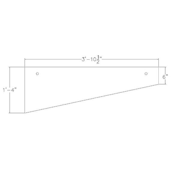 eSCAPE Series 5' L Alternating Angles Acoustical Ceiling Baffles - Bed ...