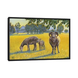 iCanvas "Baa, Ram, Ewe" by Stacey Neumiller Framed - Bed Bath & Beyond ...
