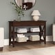 Key West Console Table with Drawers and Shelves by Bush Furniture - Bed ...