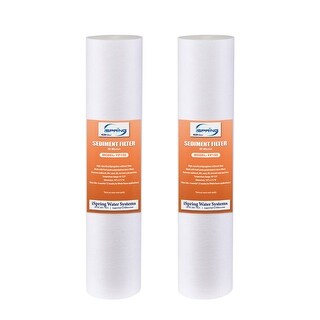 iSpring FP150X2 50 Micron Sediment Cartridges, 2-Pack - Bed Bath ...
