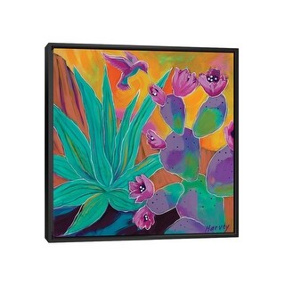 iCanvas "Pink in Flight" by Kristin Harvey Framed - Bed Bath & Beyond ...