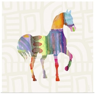 "Colorful Horse III" Poster Print - Multi - Bed Bath & Beyond - 23573161
