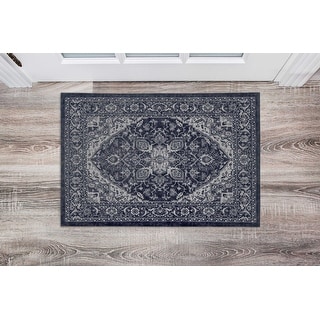 SERAPI NAVY Doormat By Kavka Designs - Bed Bath & Beyond - 32868050