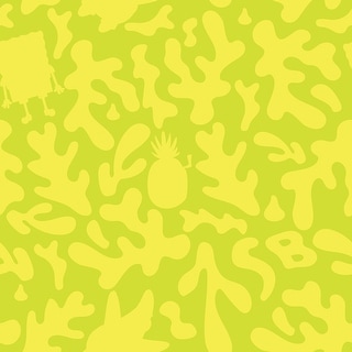 RoomMates SpongeBob SquarePants Underwater Yellow Peel and Stick ...