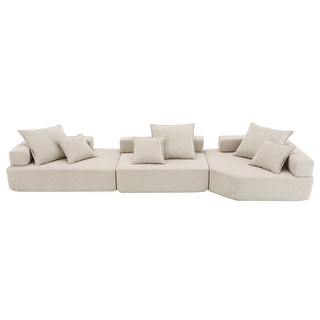 Large Floor-standing Irregular Couch Special-shaped Modular Sectional ...