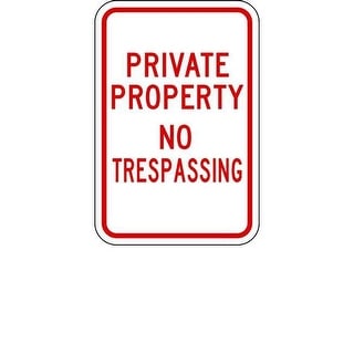 Lyle Traffic Sign,18 in,Aluminum PPR-003-RW-12HA - 1 Each - Bed Bath ...