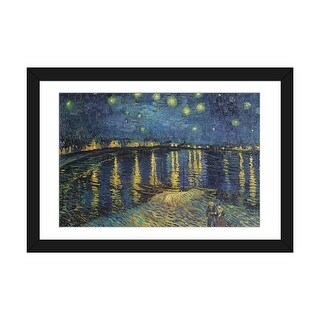 iCanvas "Starry Night over the Rhone, 1888 " by Vincent van Gogh - Bed ...