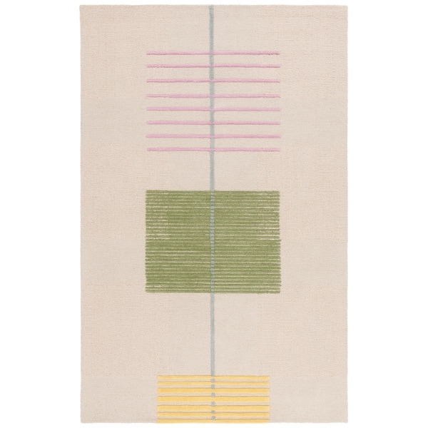 SAFAVIEH Handmade Genre Hans Mid-Century Modern Wool Rug - On Sale ...