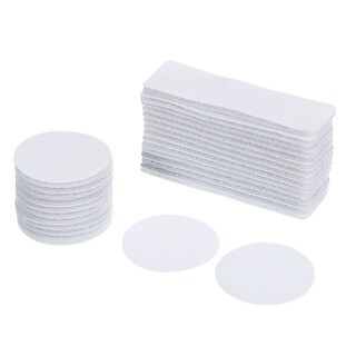 Hook and Loop Tapes Nylon Sticky Self Adhesive 30mm x 100mm 50mm White ...