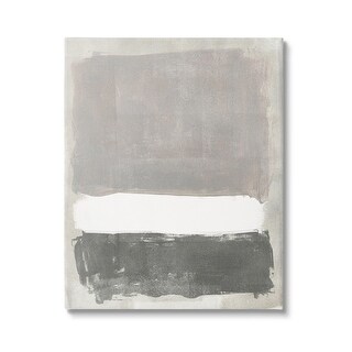 Stupell Abstract Neutral Tones Modern Blocked Shapes Canvas Wall Art ...