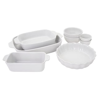 HENCKELS Ceramic 8-pc Mixed Bakeware & Serving Set - Bed Bath & Beyond - 43015546