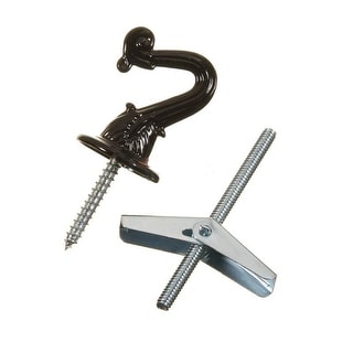 Unique Black Swag Hook Plastic-Stainless Steel - Bed Bath & Beyond ...