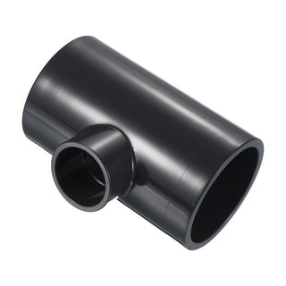 UPVC 3" to 1-1/2" Reducing Tee Pipe Fitting T Shape Socket Connector ...