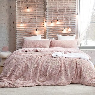 Golden Egg - Coma Inducer® Oversized Comforter Set - Peachy Pink (with ...