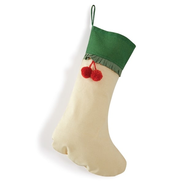 Traditional Holiday Stocking - 12''W x 20''H - Bed Bath & Beyond - 36117696