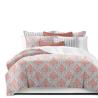 Adira Coral Comforter and Pillow Sham(s) Set - Bed Bath & Beyond - 36763489