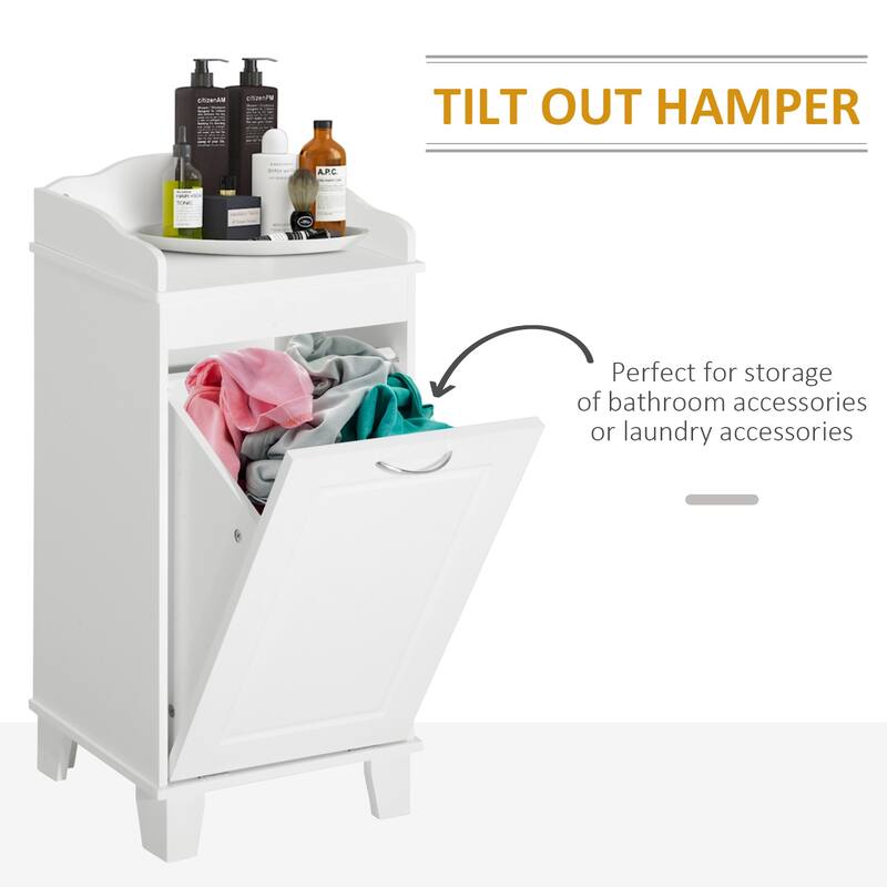 Tilt Out Laundry Hamper,Free Standing Home Organizer Hamper,Bathroom ...