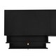 Luxurious TV Stand with Fluted Glass Doors, Functional Media Console ...