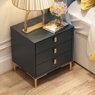 Timechee 3-Drawer Nightstand End Table Bedside Table - On Sale - Bed ...