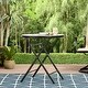26" Round Steel Bistro Folding Table - Bed Bath & Beyond - 37954006