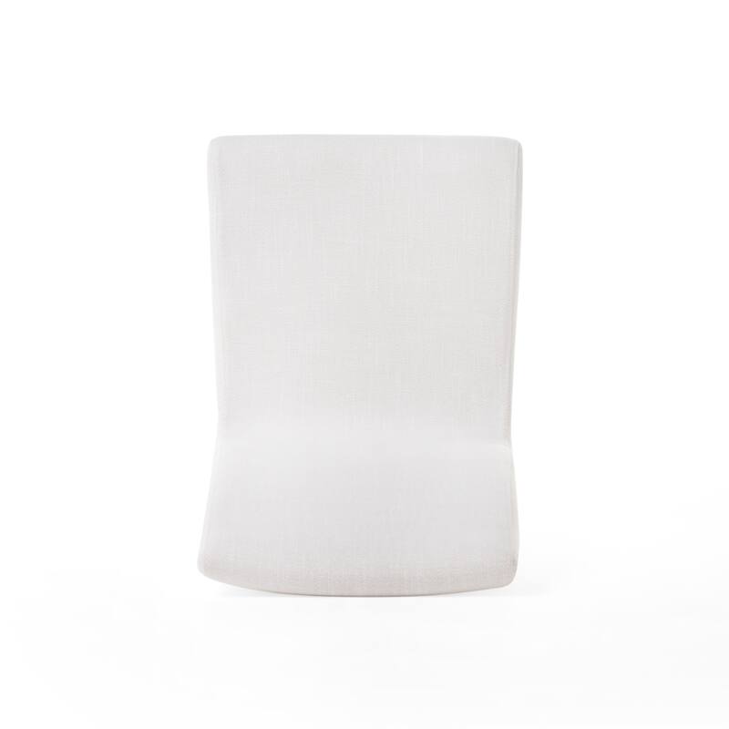 Modern & Contemporary Upholstered High Back Armless Dining Chair(Set of ...