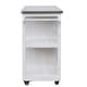 Outdoor Kitchen Island with Stainless Steel Top & Storage, Lockable ...